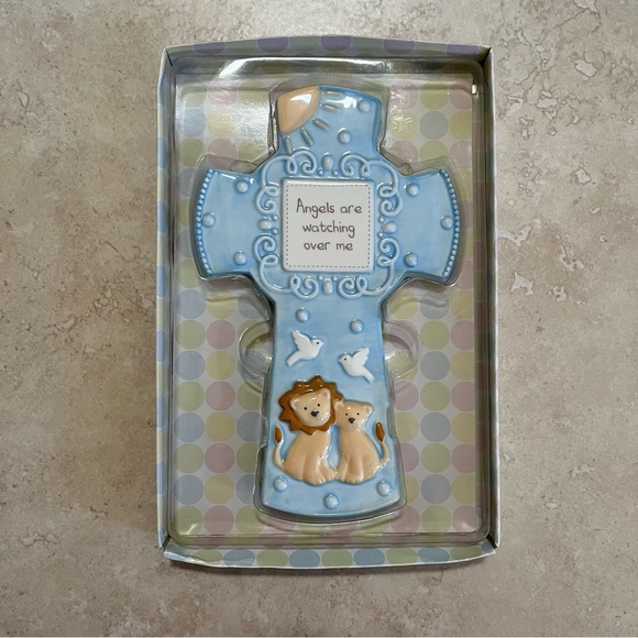 Amscan | Wall Decor | Noahs Ark Ceramic Cross | Poshmark